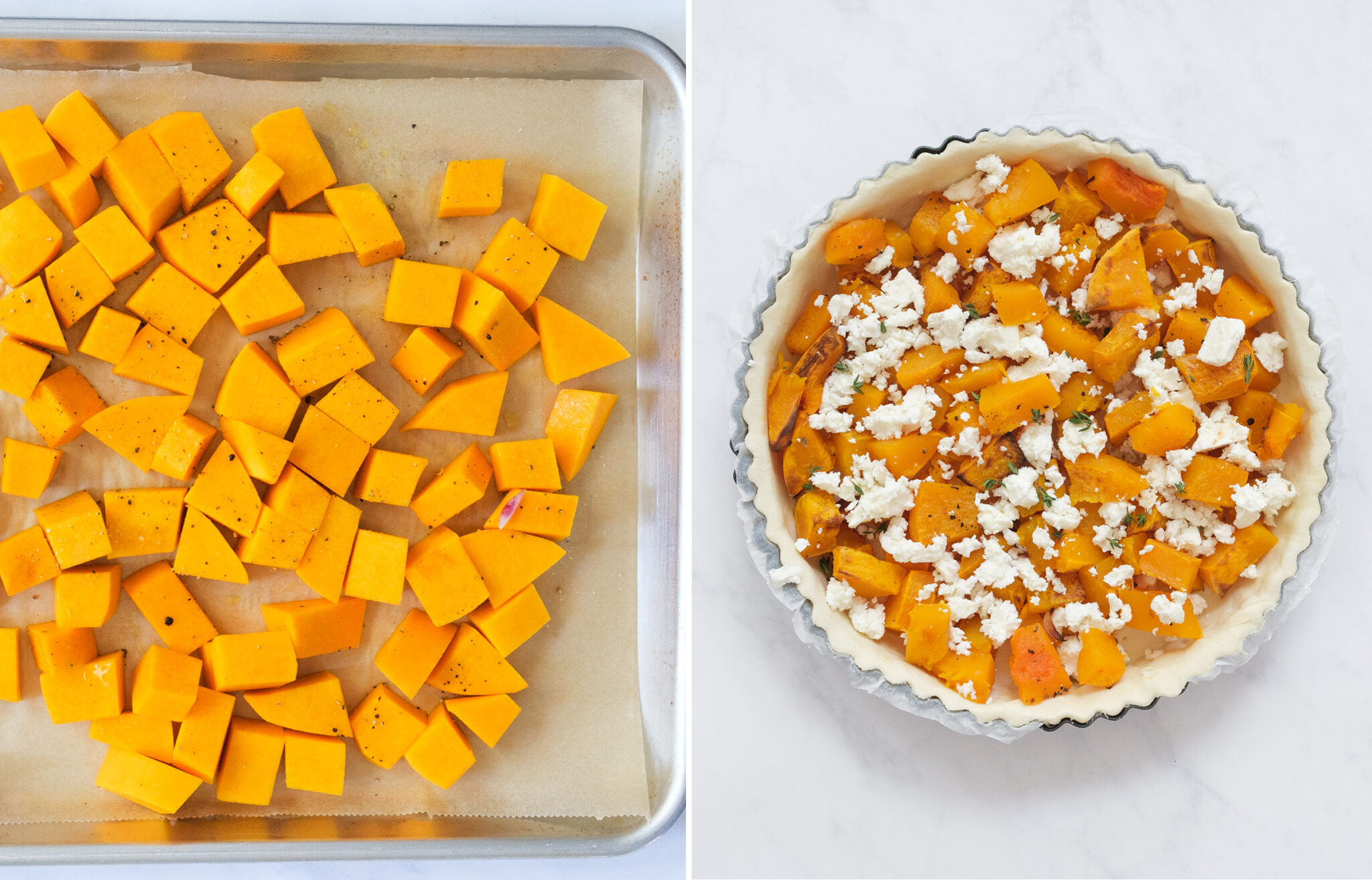 Pumpkin Quiche - The clever meal
