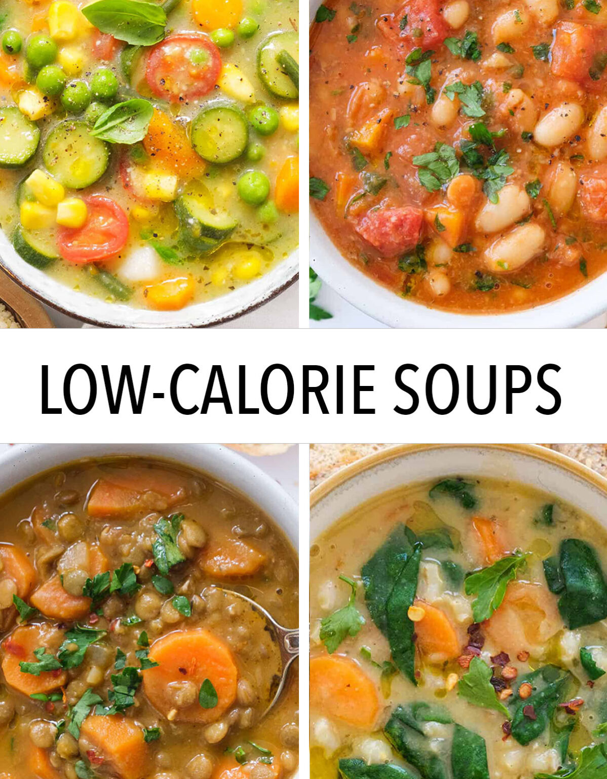20 delicious Low-calorie soups - The clever meal