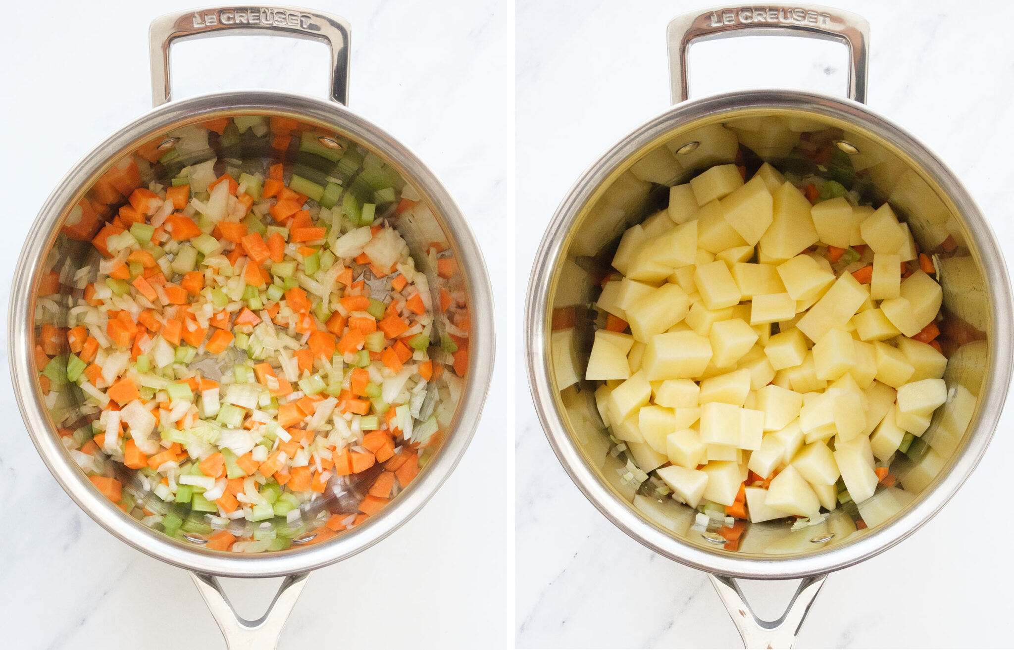 Potato Pasta (pasta e patate) - The clever meal