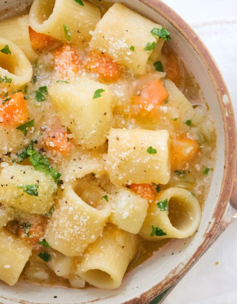 Potato Pasta (pasta e patate) - The clever meal