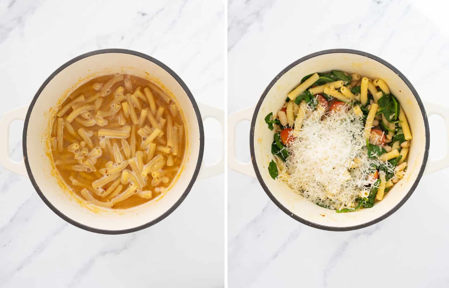 One-Pot White Bean Pasta (15 Minutes!) - The clever meal