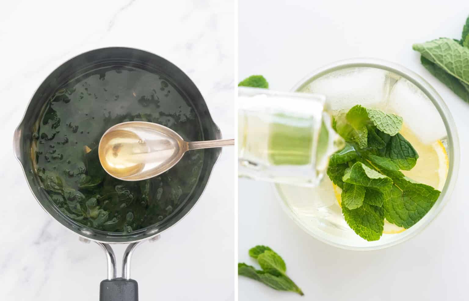 Mint Syrup - The clever meal