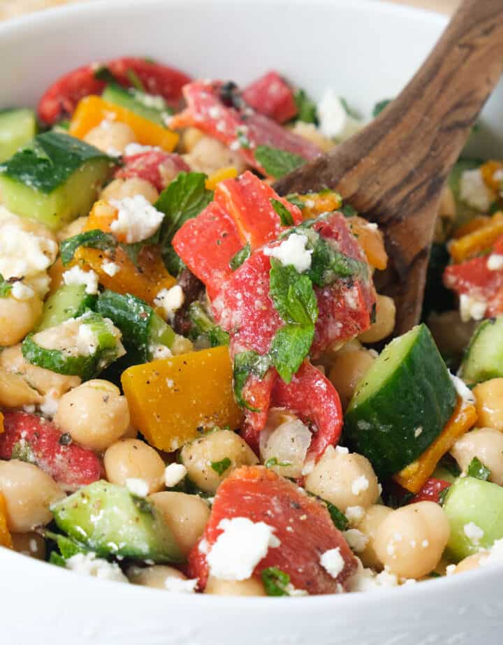 Salad with Mint, perfect for summer! - The clever meal