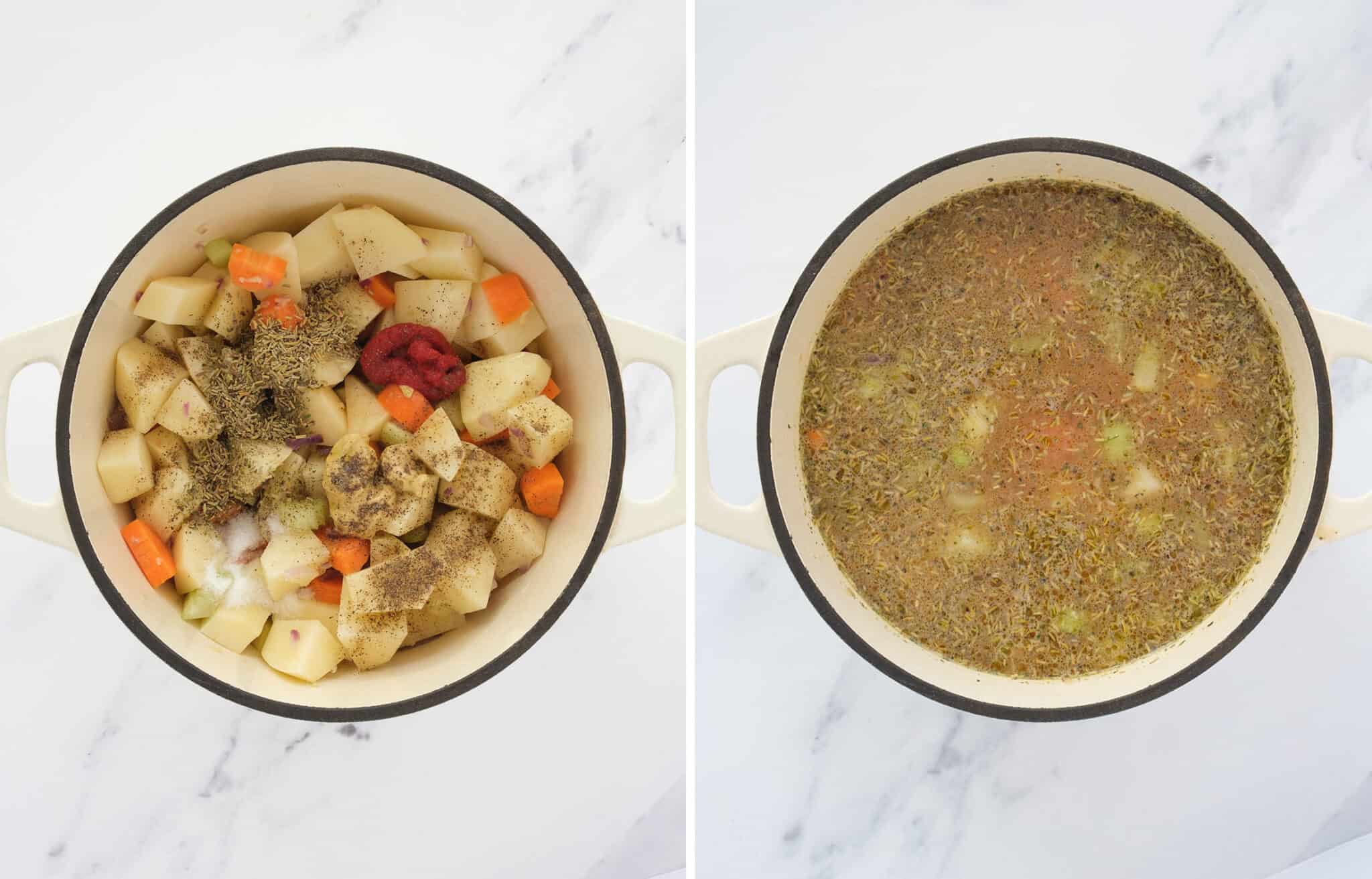 Easy Potato Stew - The clever meal