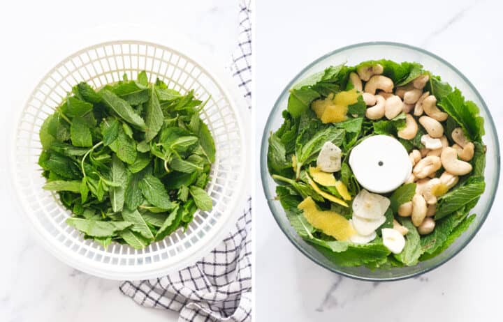 Mint Pesto - The clever meal