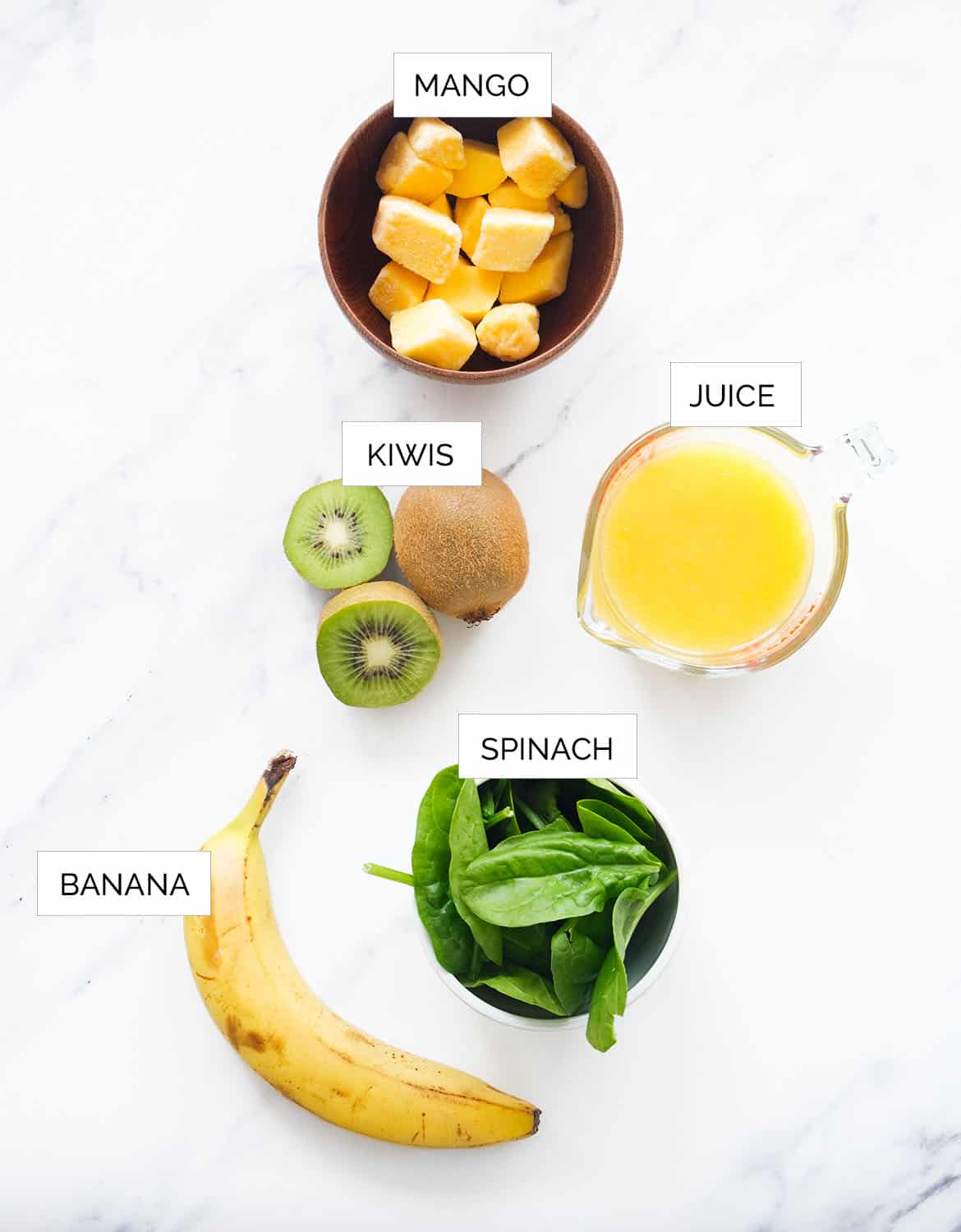 Mango Kiwi Smoothie - The clever meal