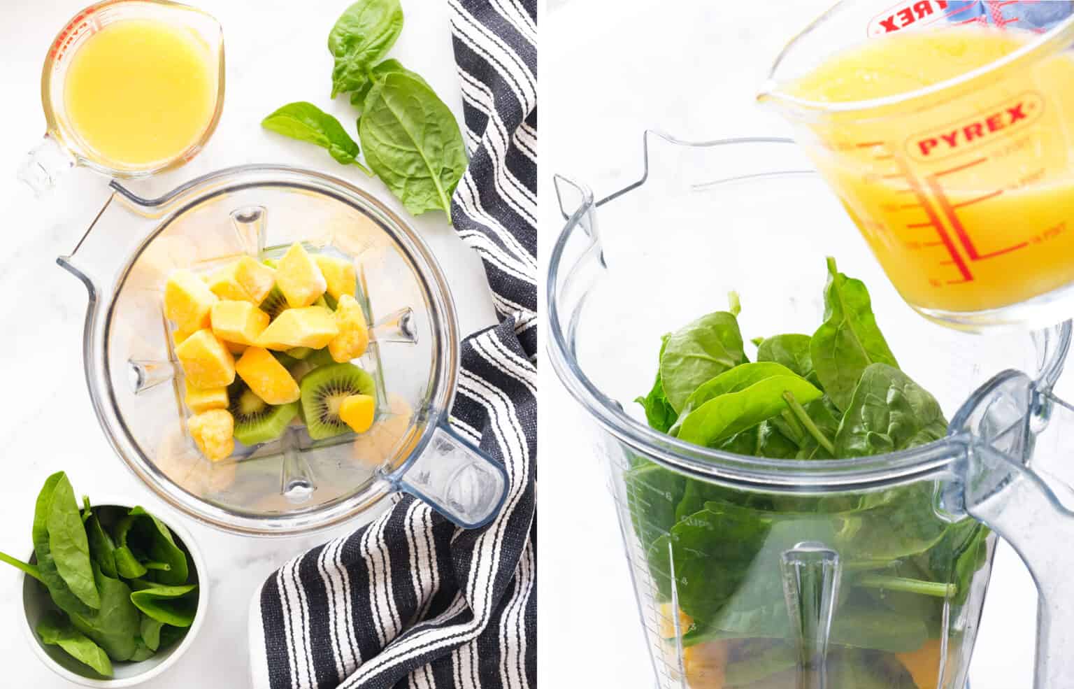 Mango Kiwi Smoothie - The clever meal