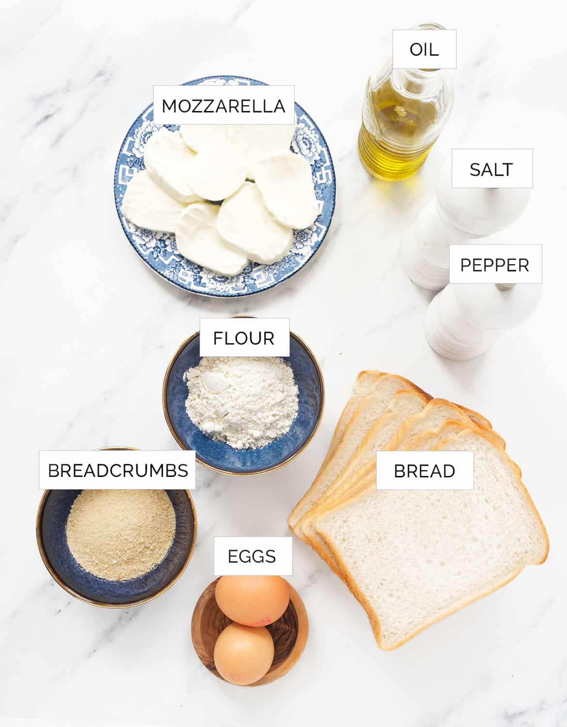 Fried Mozzarella in Carrozza - The clever meal