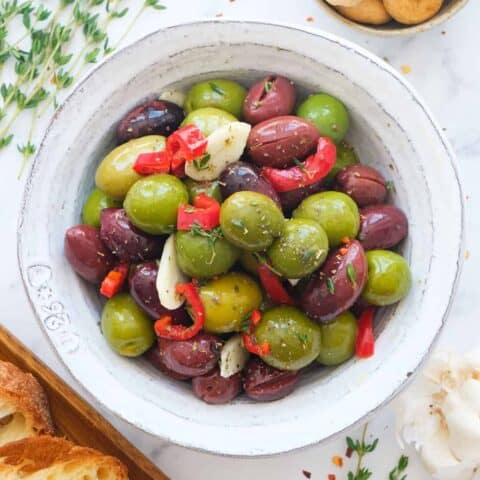Italian Spicy Olives - The clever meal