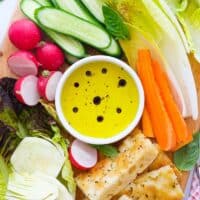 Olive Oil Dipping Sauce (Pinzimonio) - The clever meal
