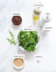 Sautéed Arugula - The clever meal