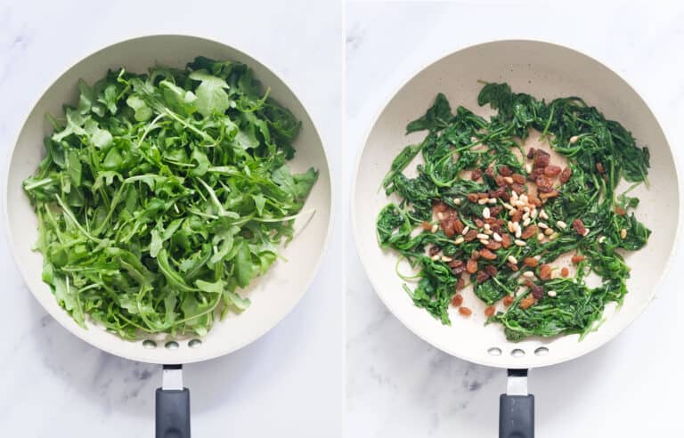 Sautéed Arugula - The clever meal