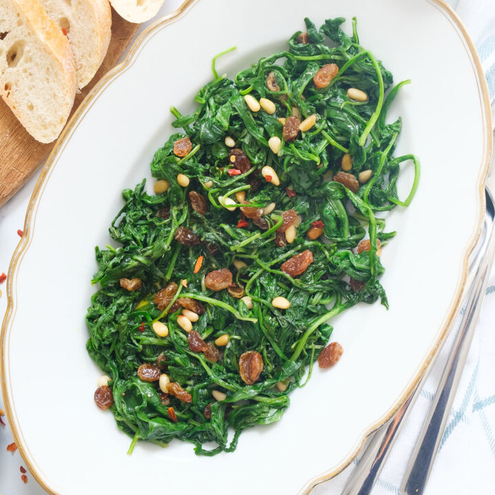 Sautéed Arugula - The clever meal
