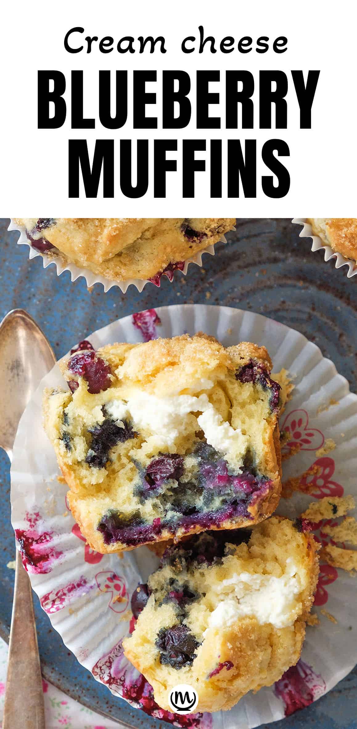 Blueberry Cream Cheese Muffins - The clever meal