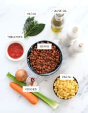 Pasta Fazool (pasta fagioli recipe) - The clever meal