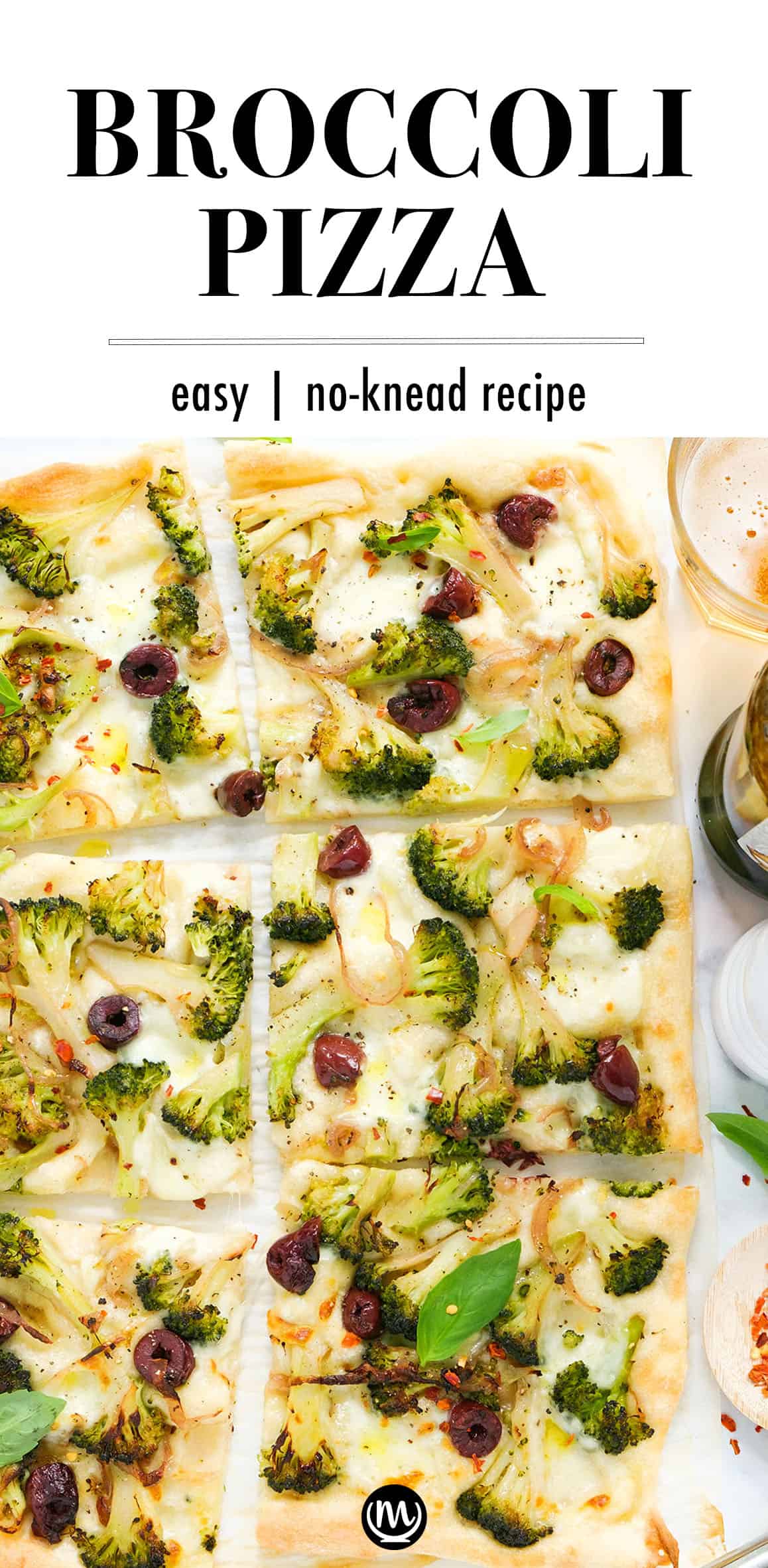 Broccoli Pizza - The clever meal