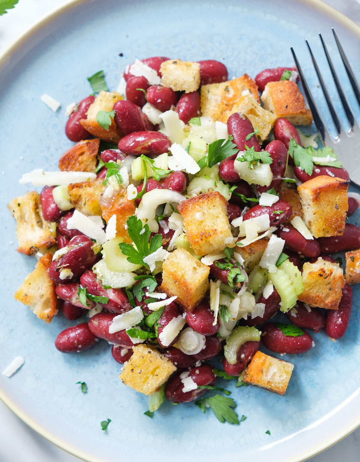 Kidney Bean Salad, seriously good! - The clever meal