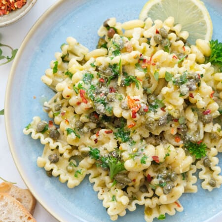 Lemon Caper Pasta - The clever meal
