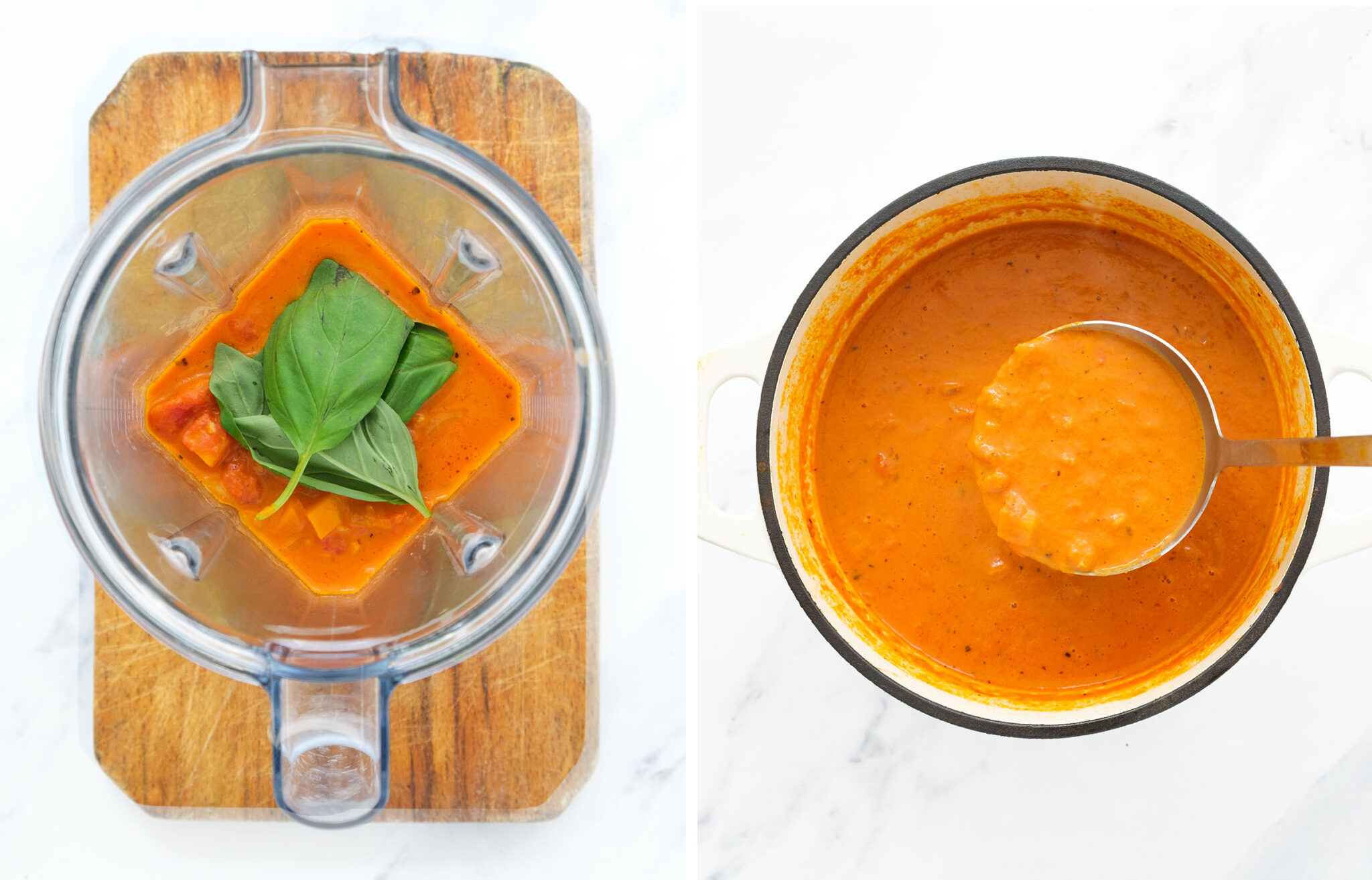 Tomato Carrot Soup - The clever meal