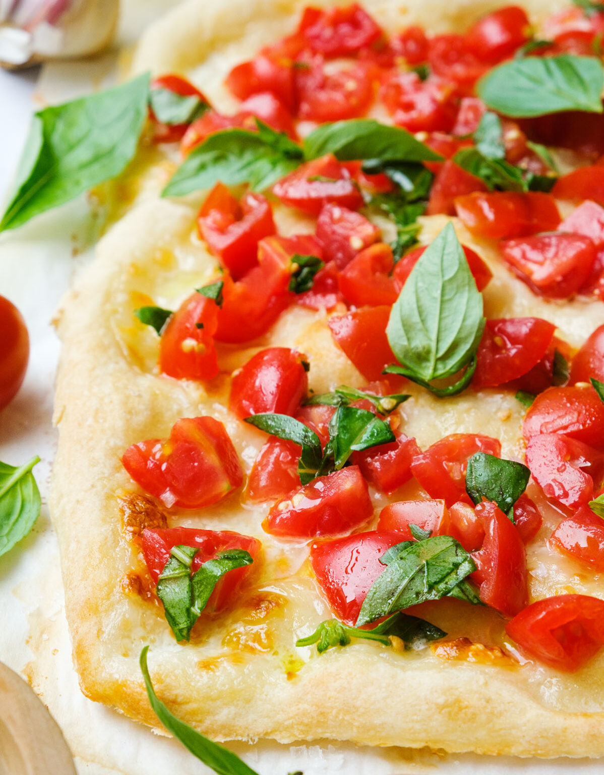 Bruschetta Pizza - The clever meal