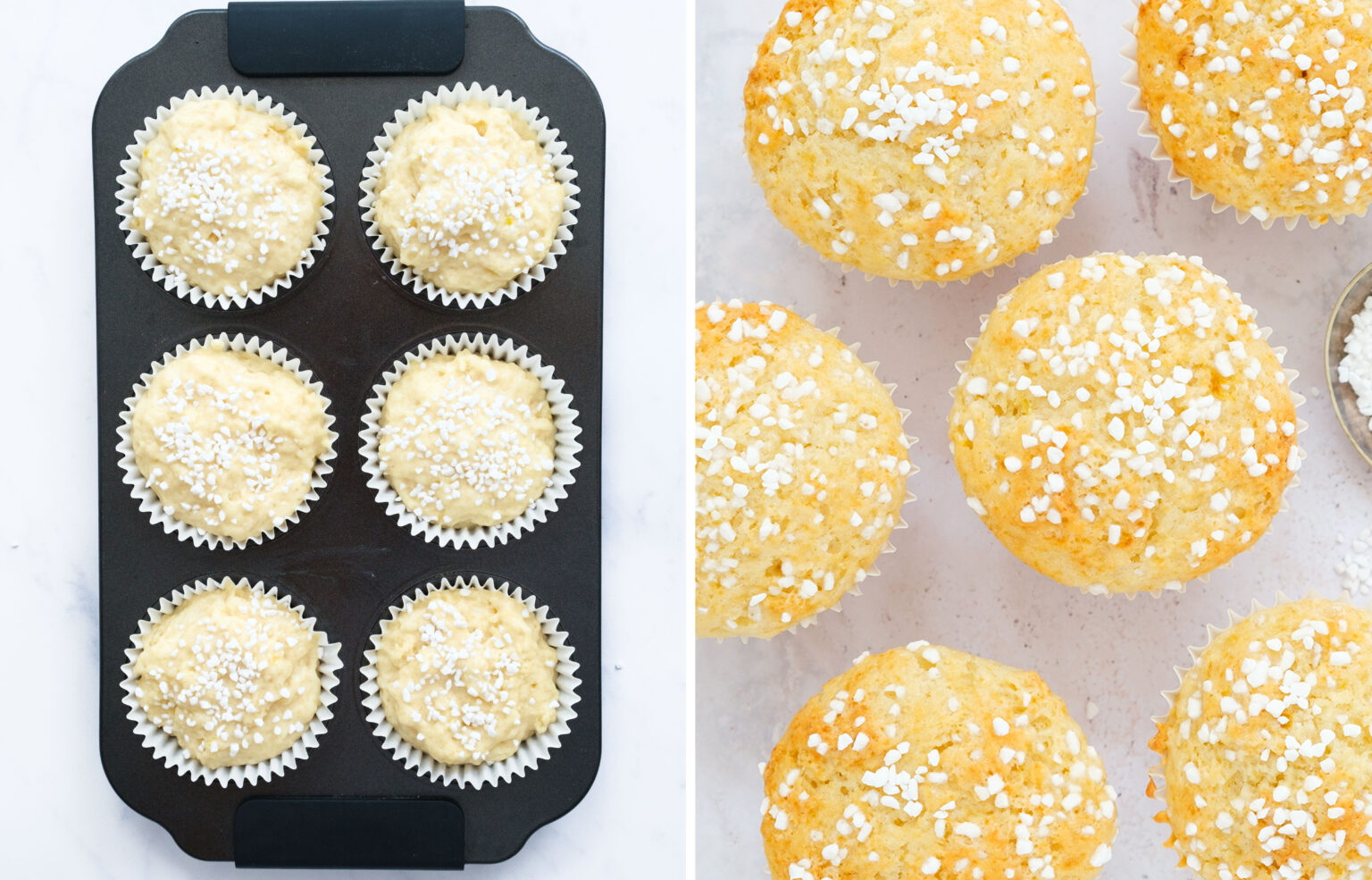 Yogurt Muffins - The clever meal