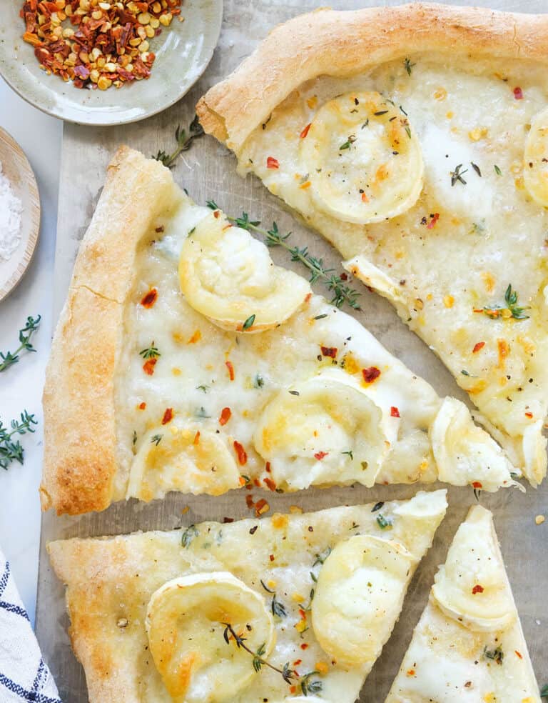 Goat Cheese Pizza - The clever meal
