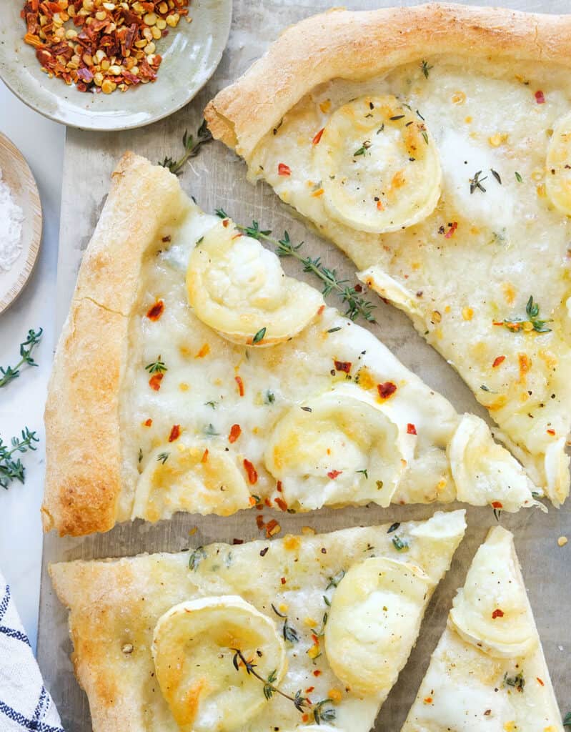 Goat Cheese Pizza - The clever meal