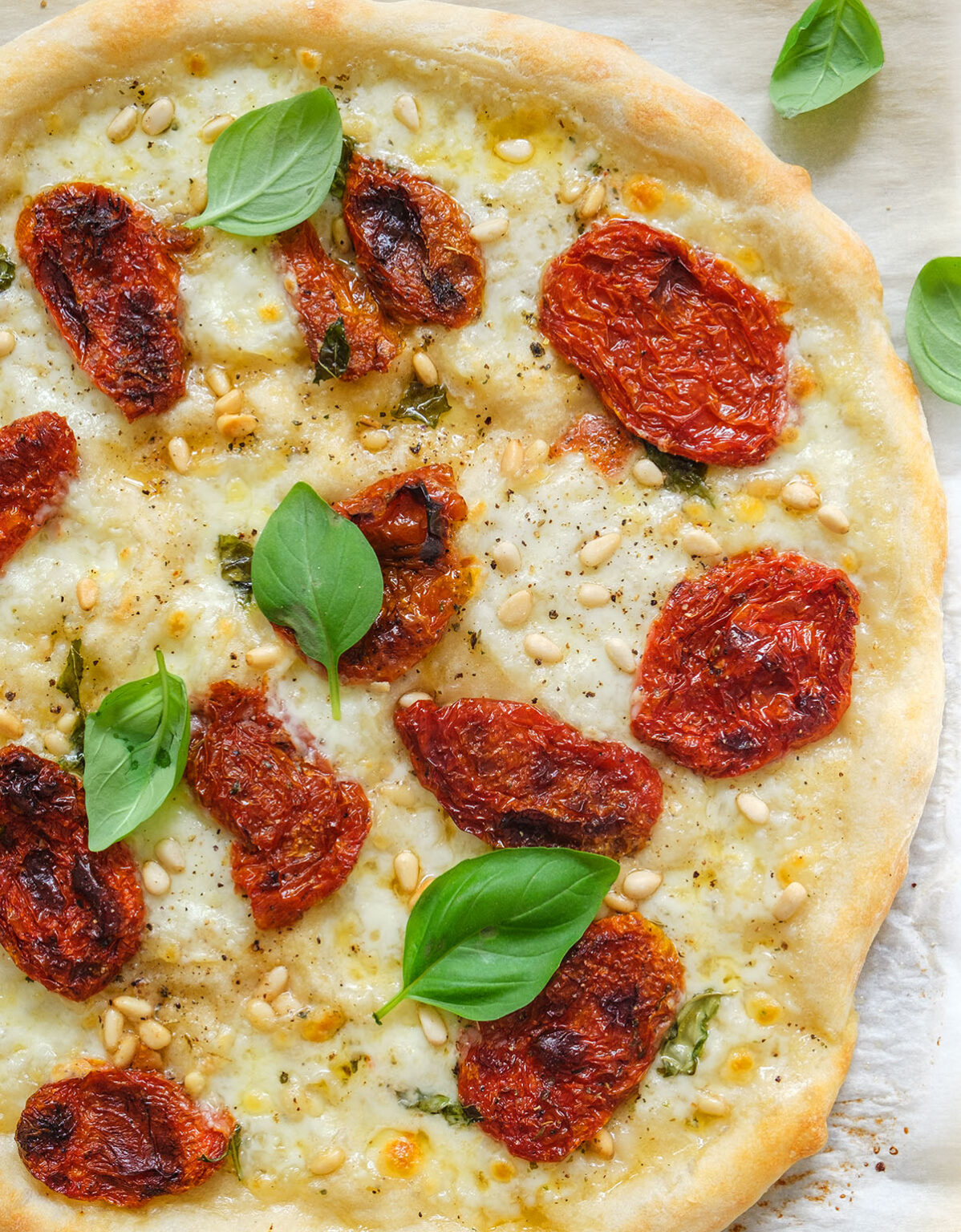Sun-dried Tomato Pizza - The clever meal