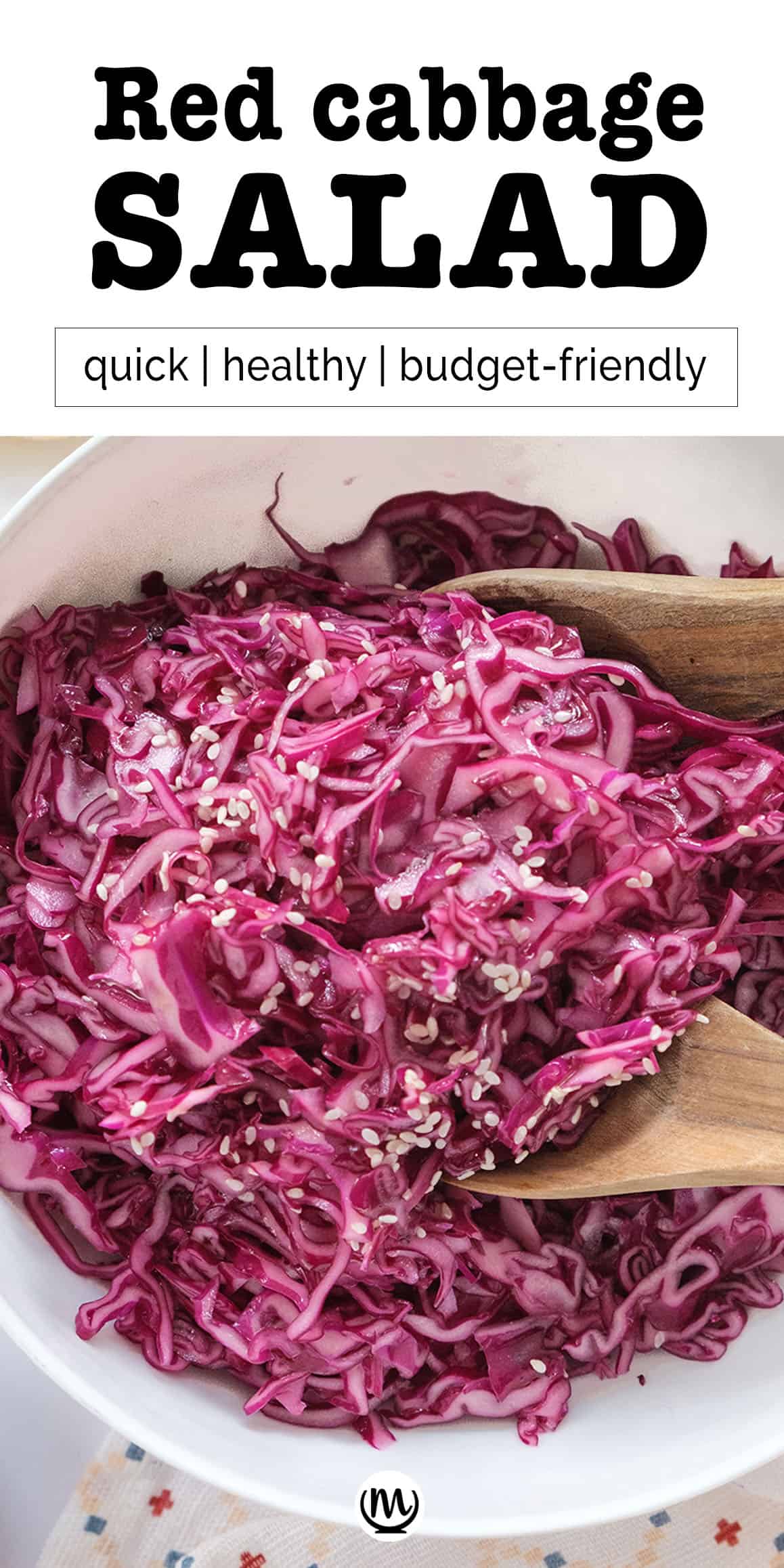 Red Cabbage Salad - The clever meal
