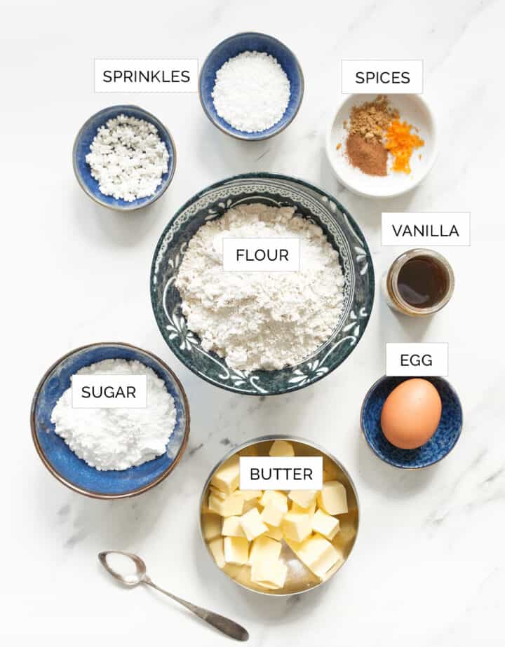Christmas Tree Cookies - The clever meal