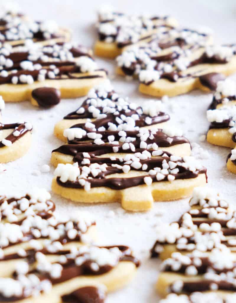 Christmas Tree Cookies - The clever meal