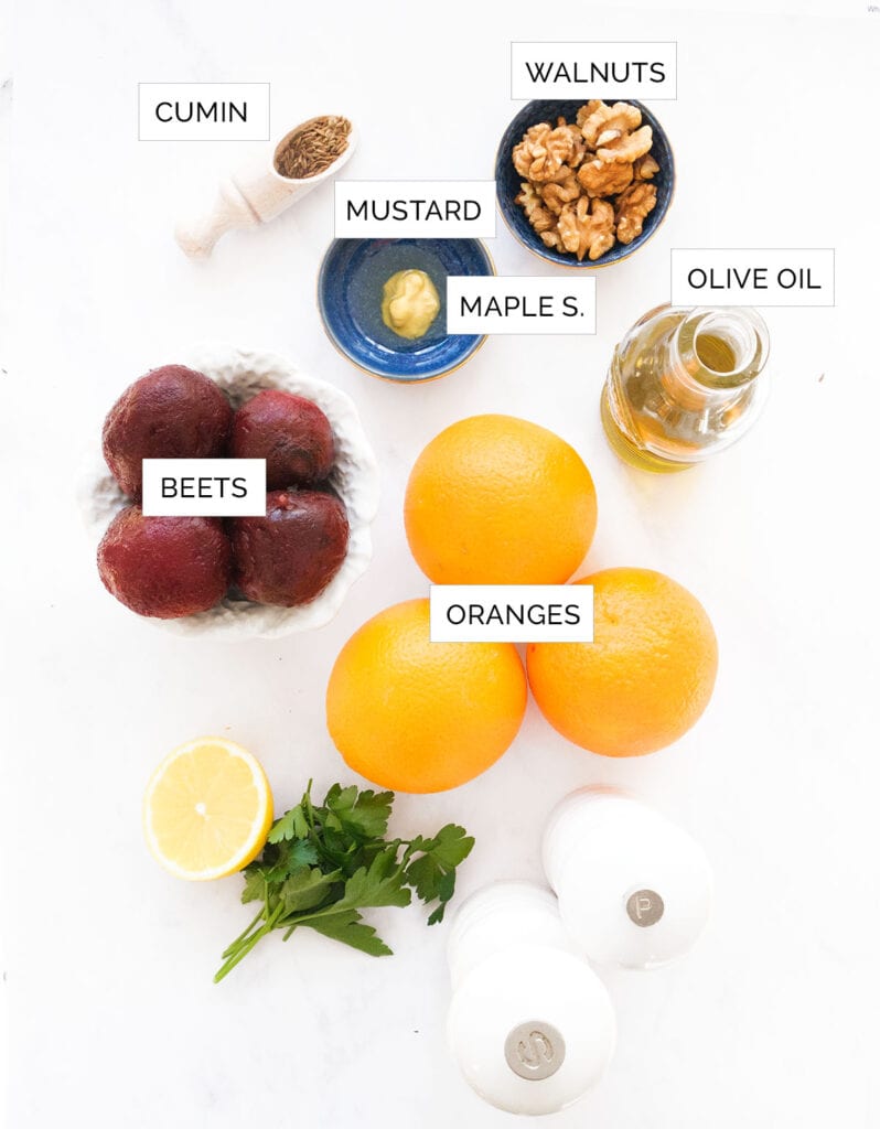 Beetroot Orange Salad - The clever meal