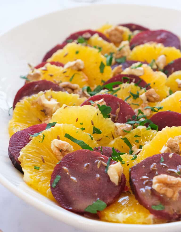 Beetroot Orange Salad - The clever meal