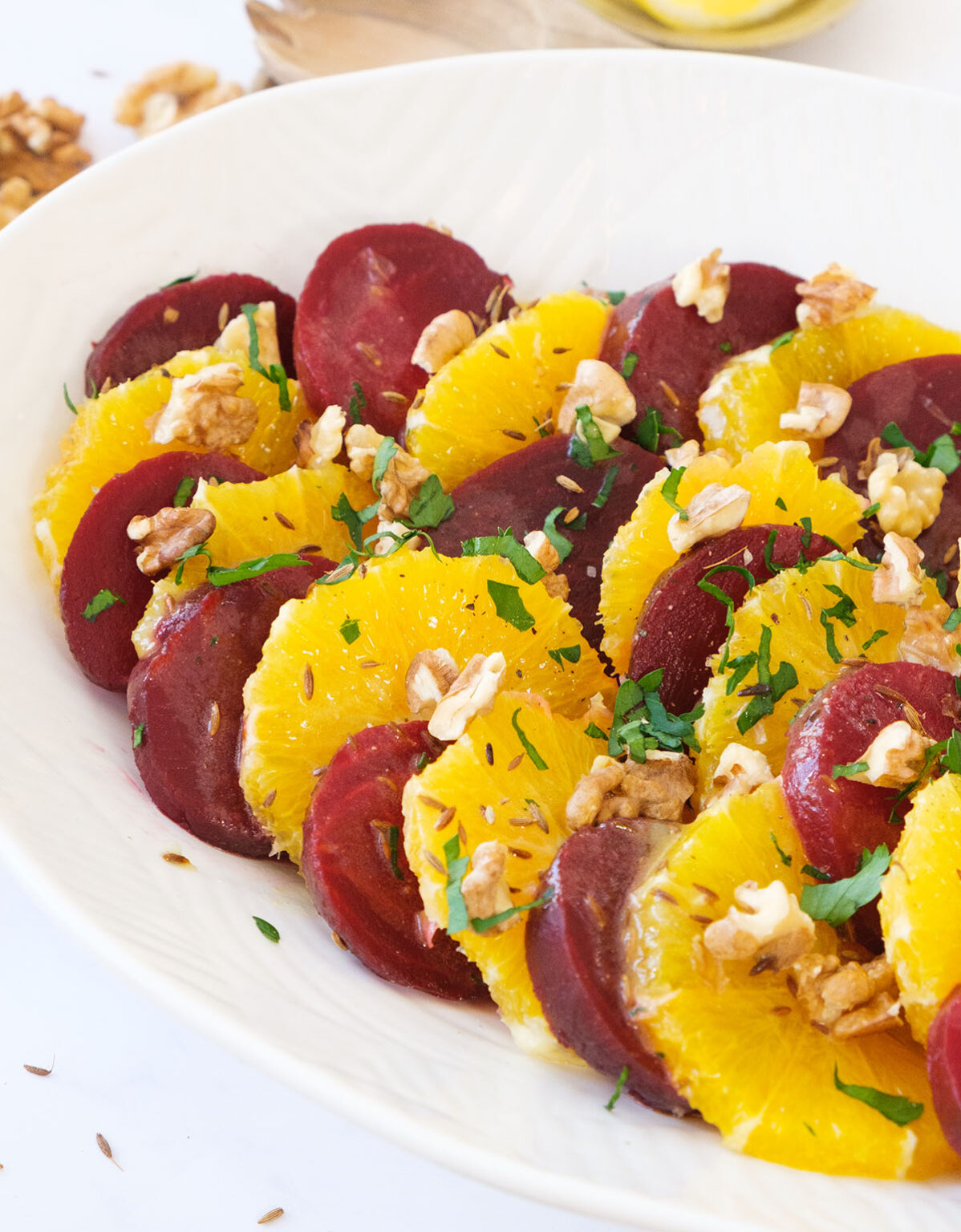 Beetroot Orange Salad - The clever meal
