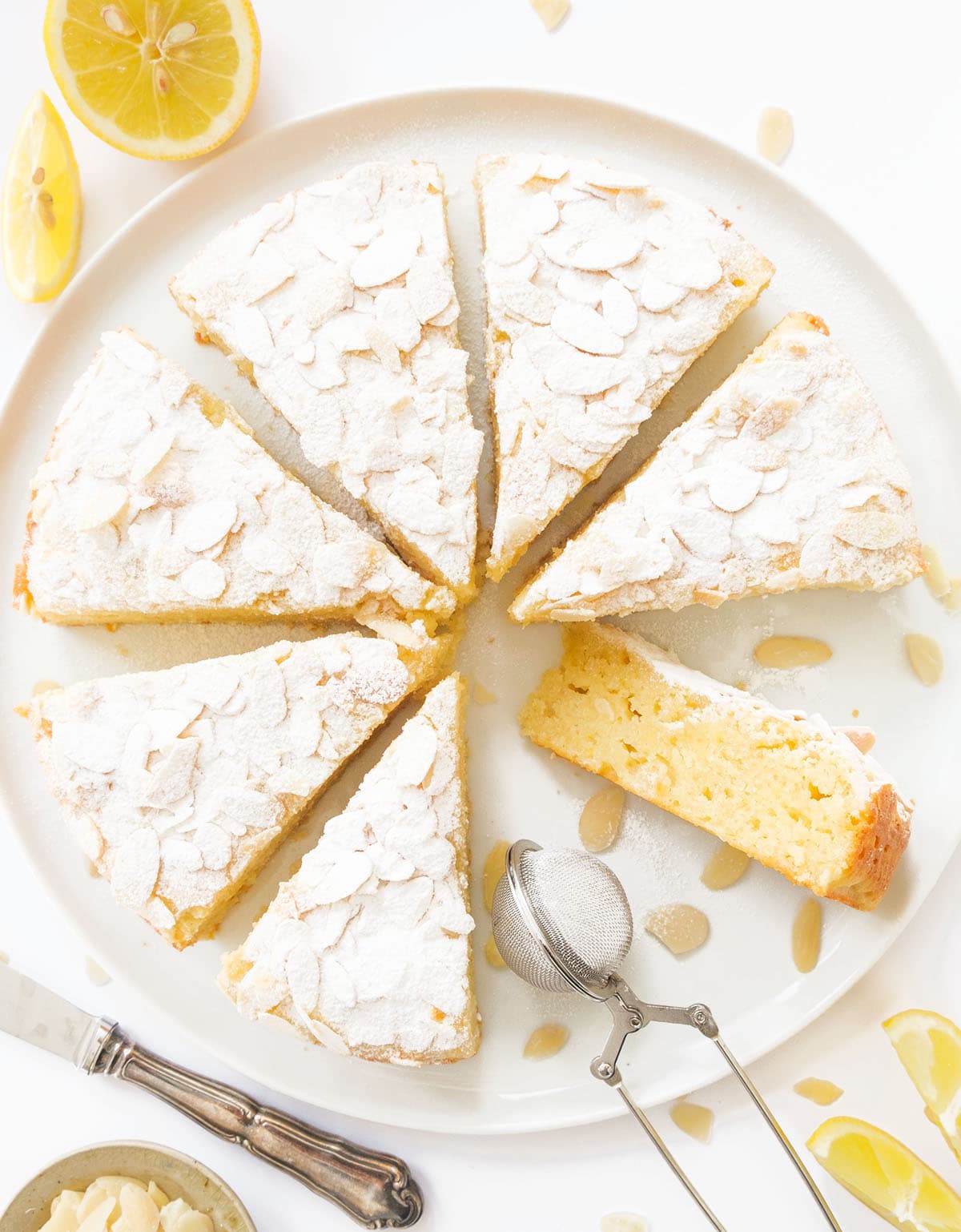 Almond ricotta cake - The clever meal