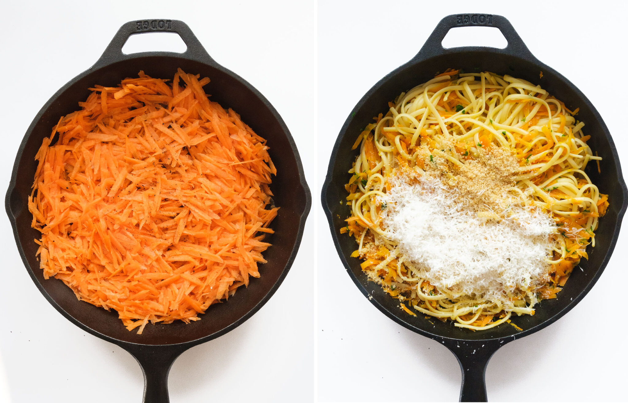 Carrot Pasta - The clever meal