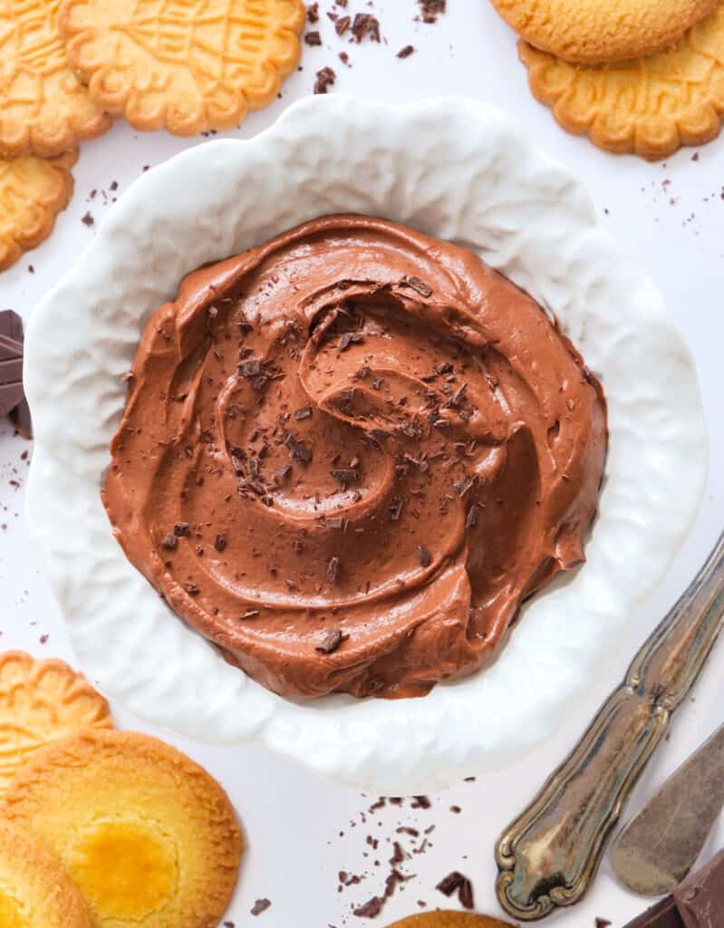 Chocolate cream cheese - The clever meal