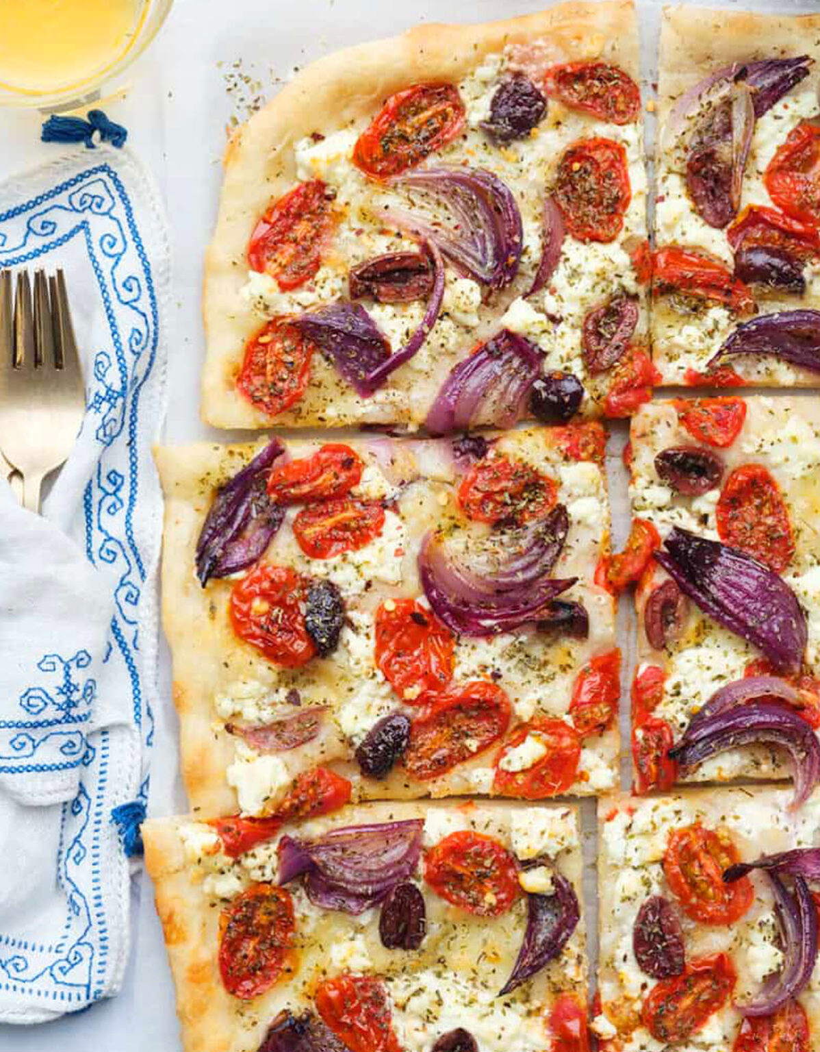 Greek Pizza - The clever meal