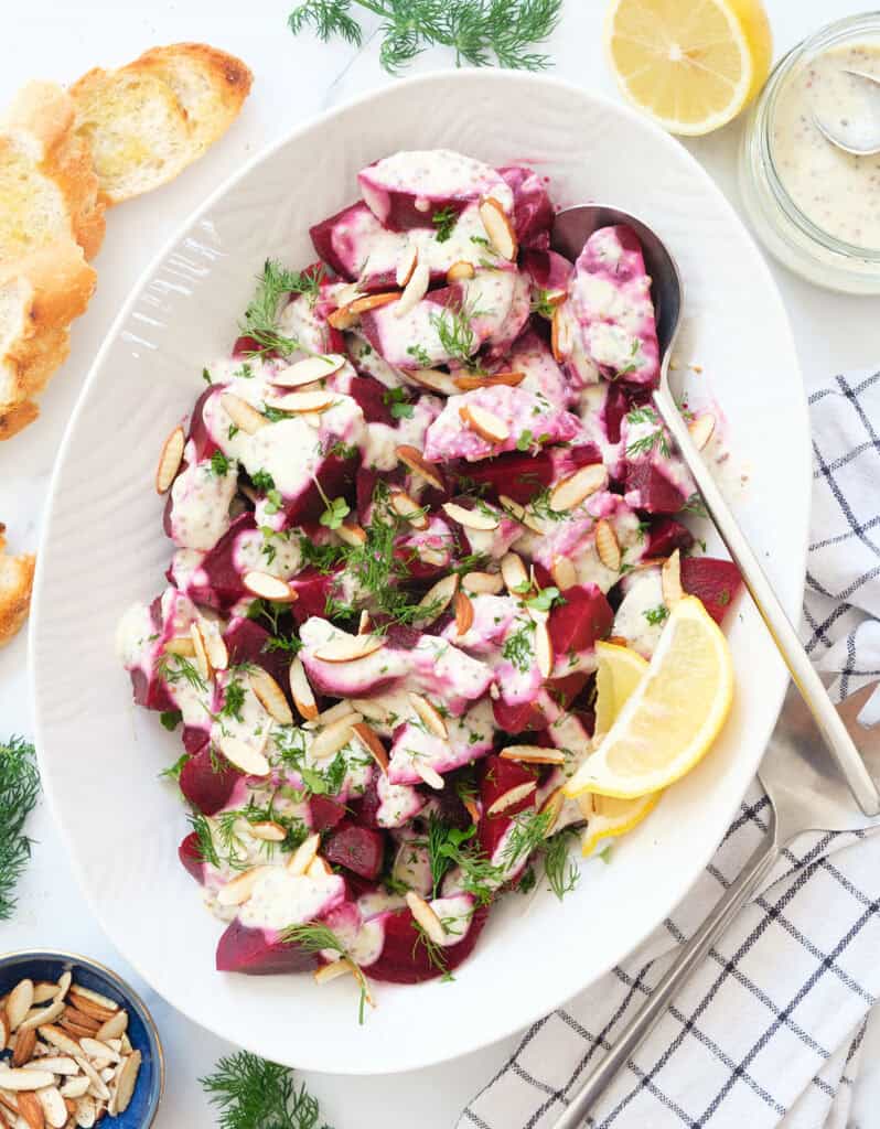 easy Beetroot Salad - The clever meal