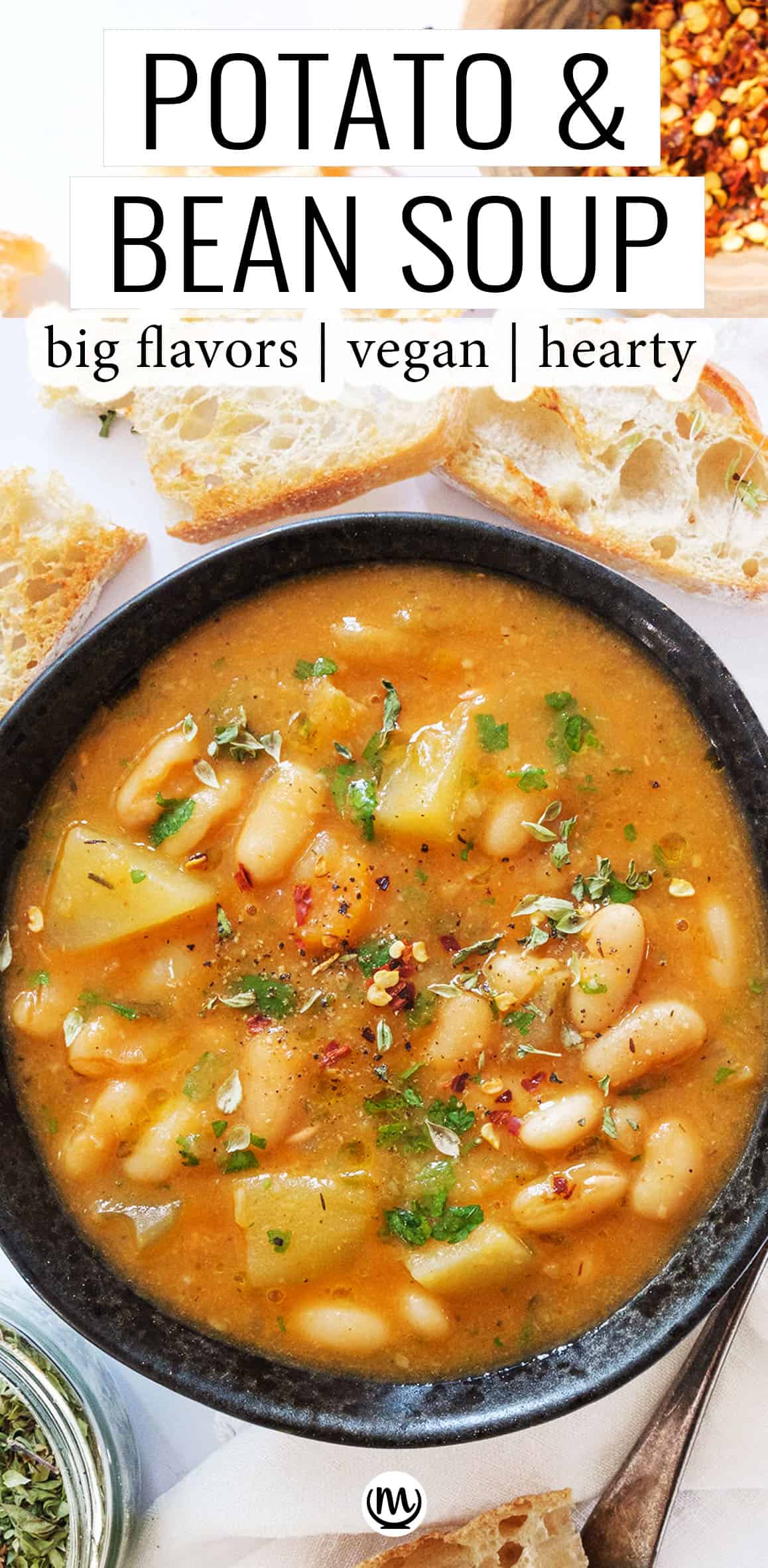 Potato and Bean Soup - The clever meal