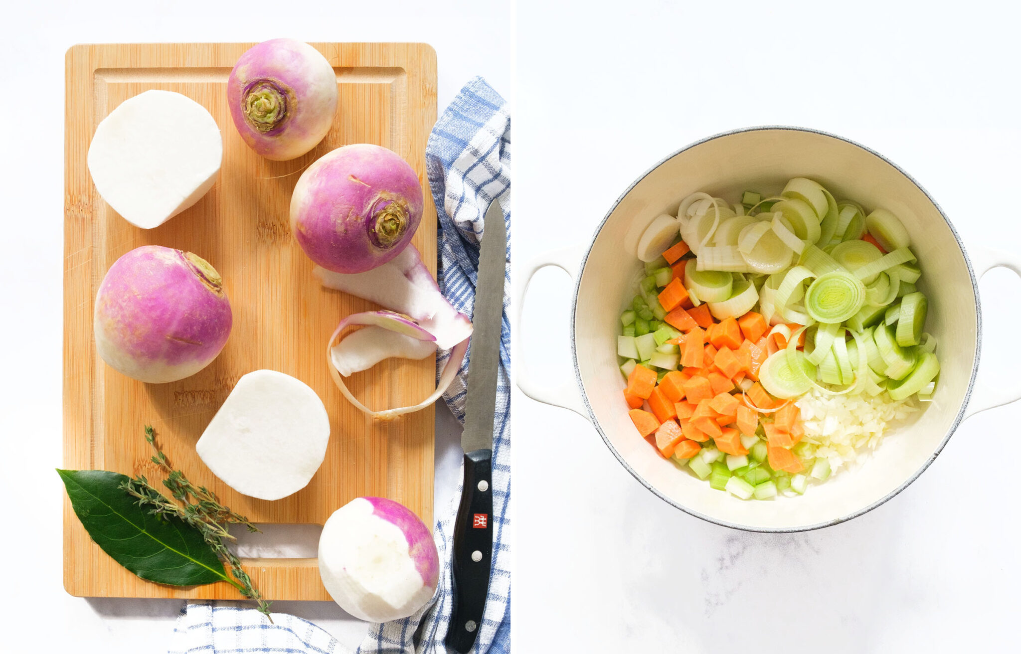 Turnip soup - The clever meal