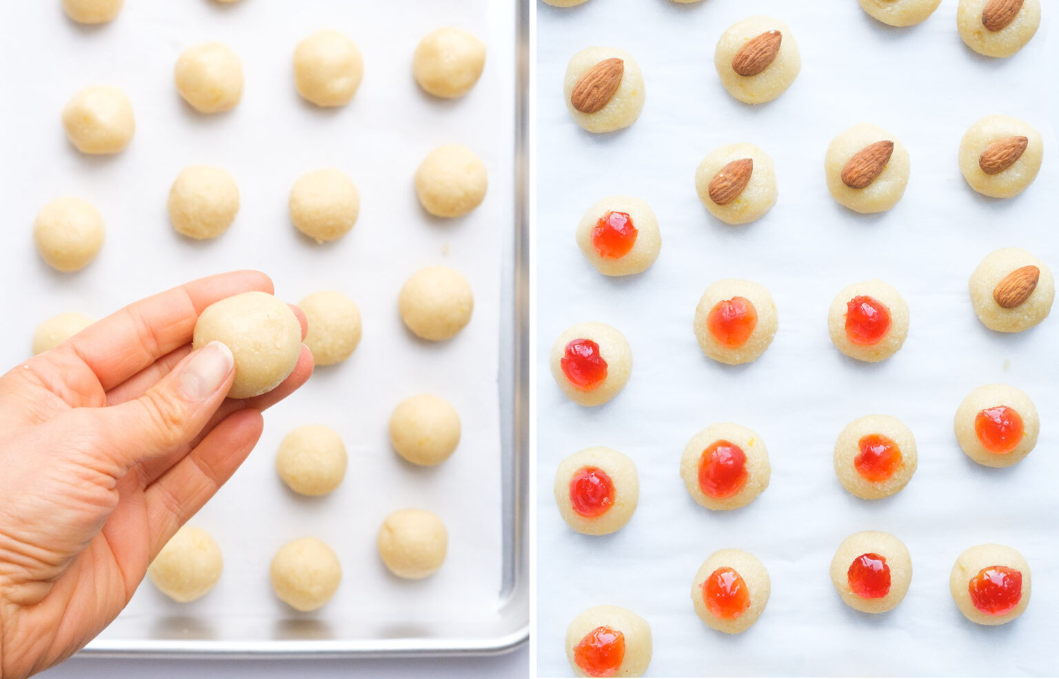 Marzipan Cookies - The clever meal