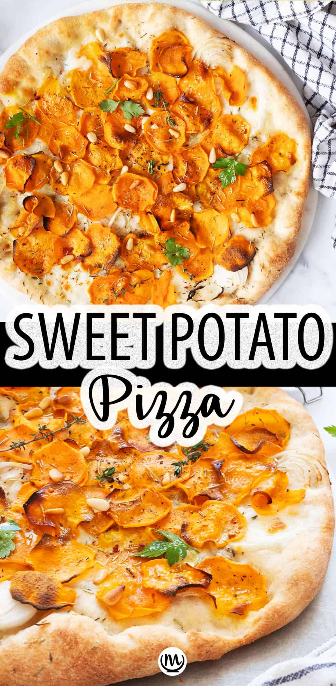Sweet Potato Pizza - The clever meal